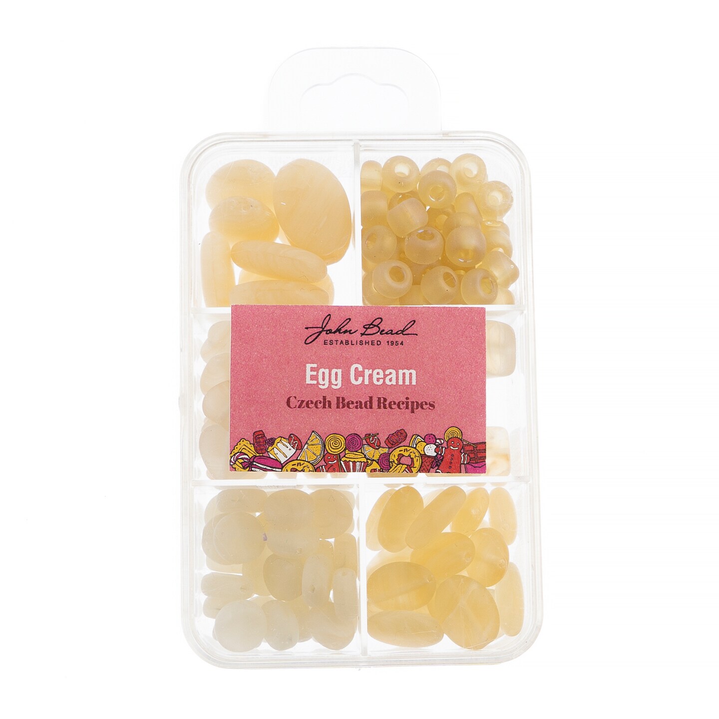 John Bead Recipe Box Czech Glass Beads Kit | Michaels