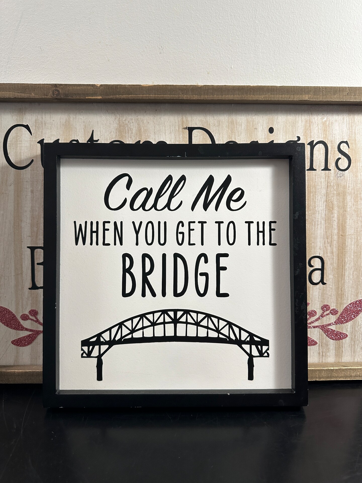 Call Me When You Get To The Bridge Custom Cape Cod Sign | MakerPlace by ...