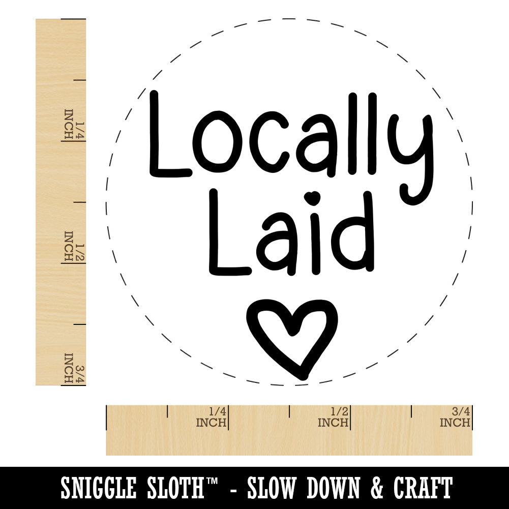 Locally Laid Chicken Egg Rubber Stamp | Michaels