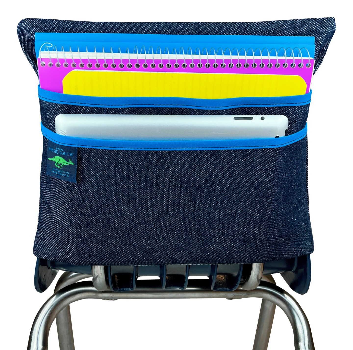 Aussie Pouch Chair Pocket with Double Pocket Design, Large, 17 Inches ...