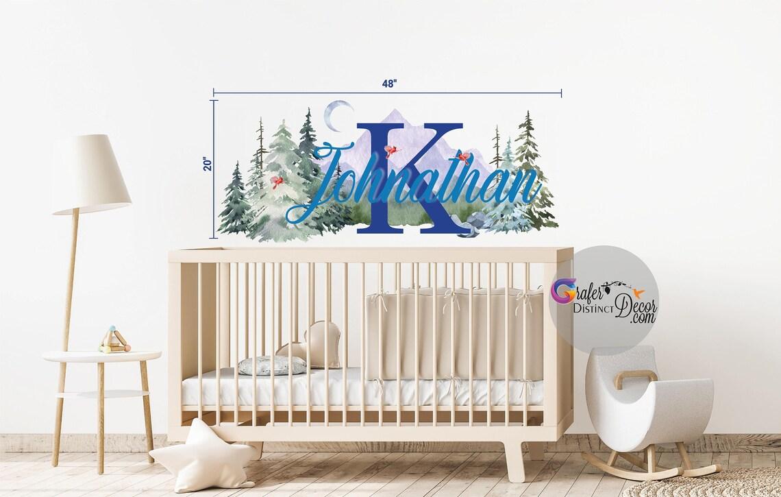 PERSONALIZED Name Removable Peel And Stick WALL DECAL For Boys And ...
