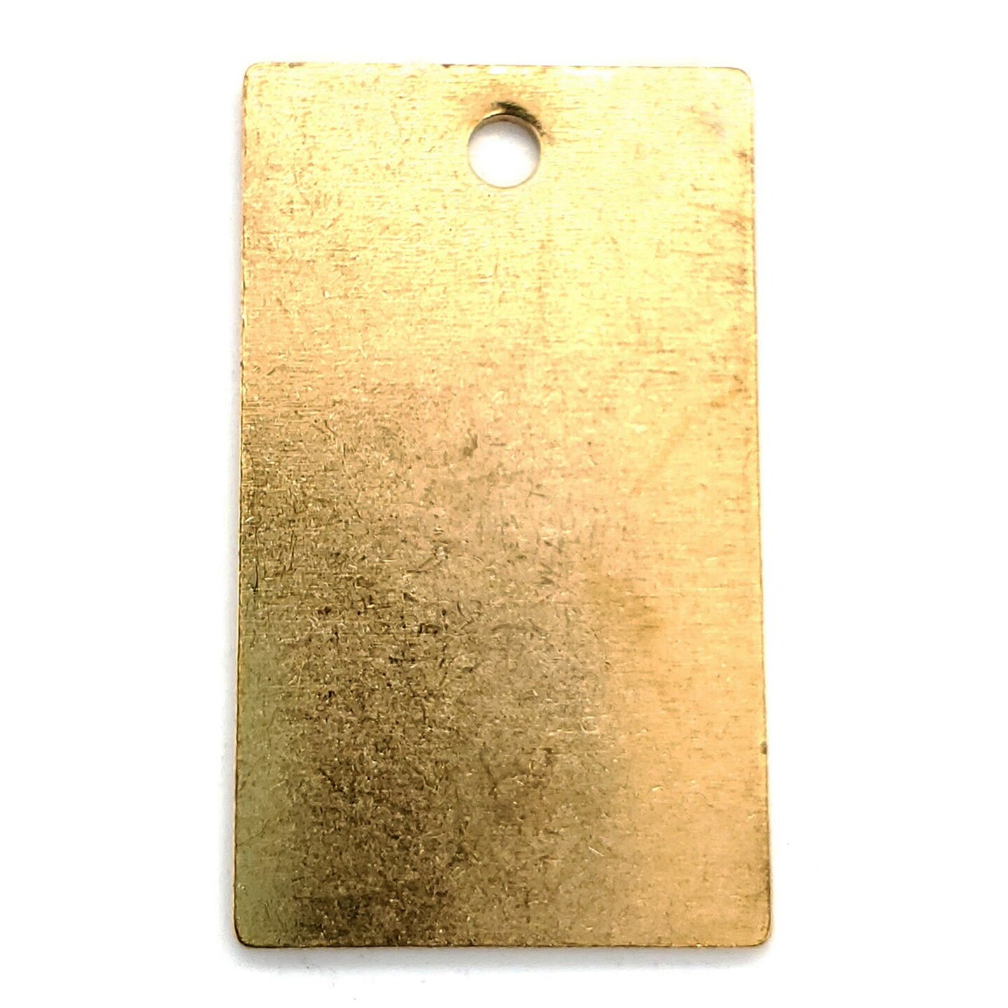 Brass Blank Vertical Rectangle Pendant | Michaels