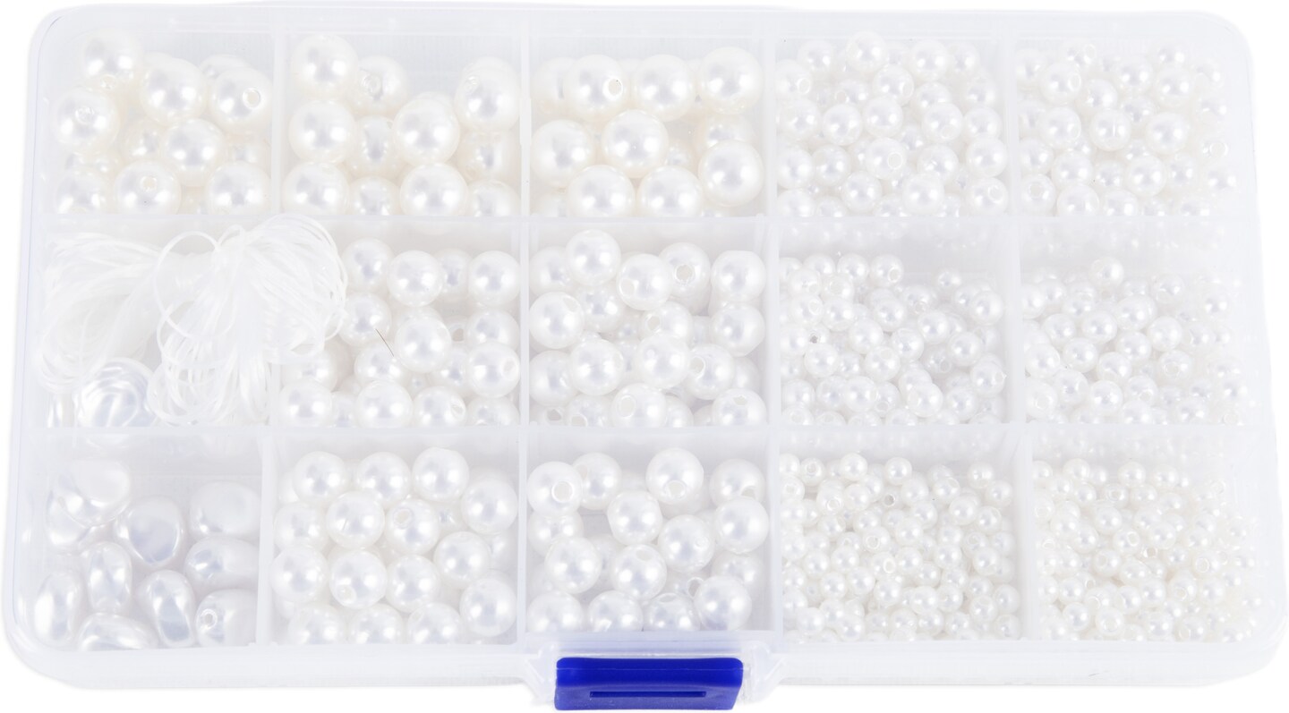 CousinDIY Pearl Bead Kit-White | Michaels