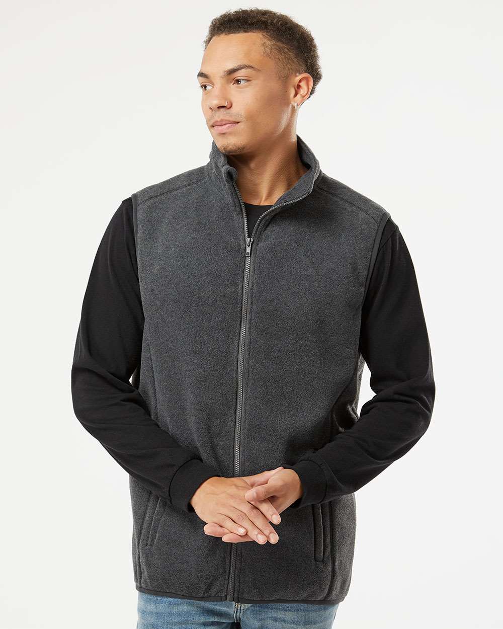 Burnside® Polar Fleece Vest for Adult | Michaels