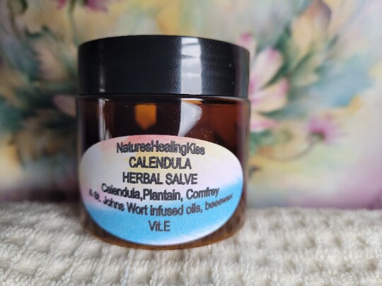 Calendula Herbal Salve, organic soothing botanical | MakerPlace by Michaels