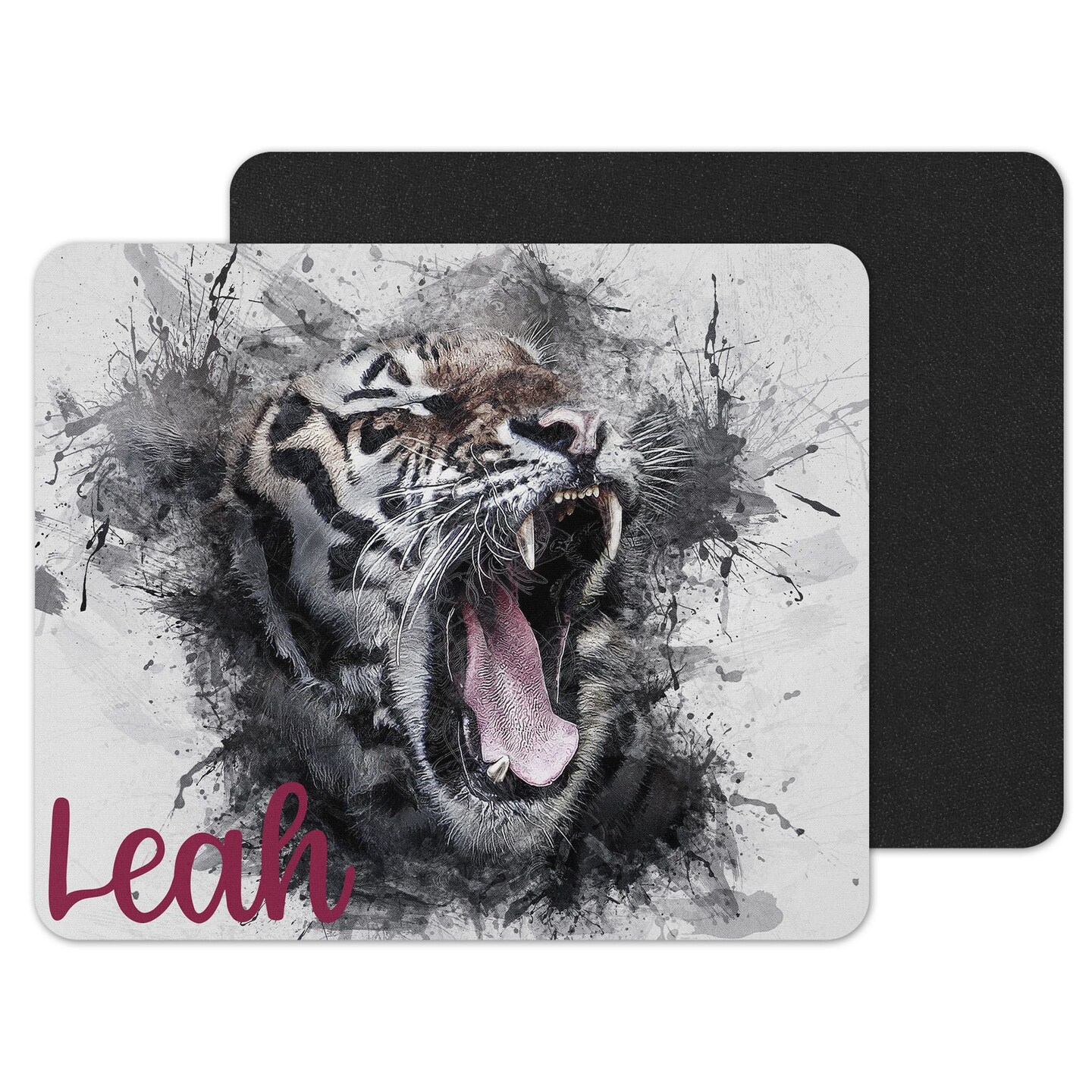Watercolor Lion Custom Personalized Mouse Pad | MakerPlace by Michaels