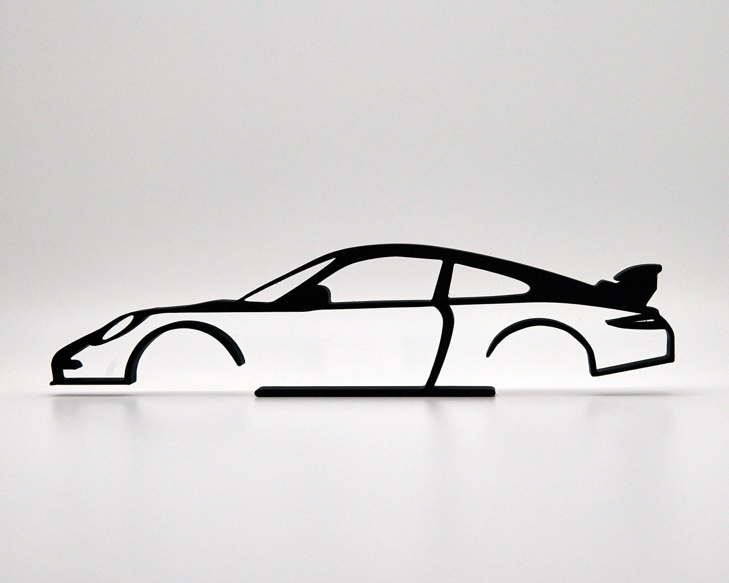 Porsche 911 (991) GT3 Race Car silhouette Wall Desk Art | MakerPlace by ...