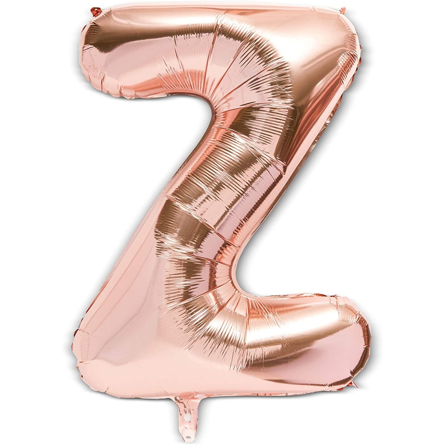 Rose Gold Foil Letter Z Party Balloons (40 in, 2 Pack), Color: Pink ...