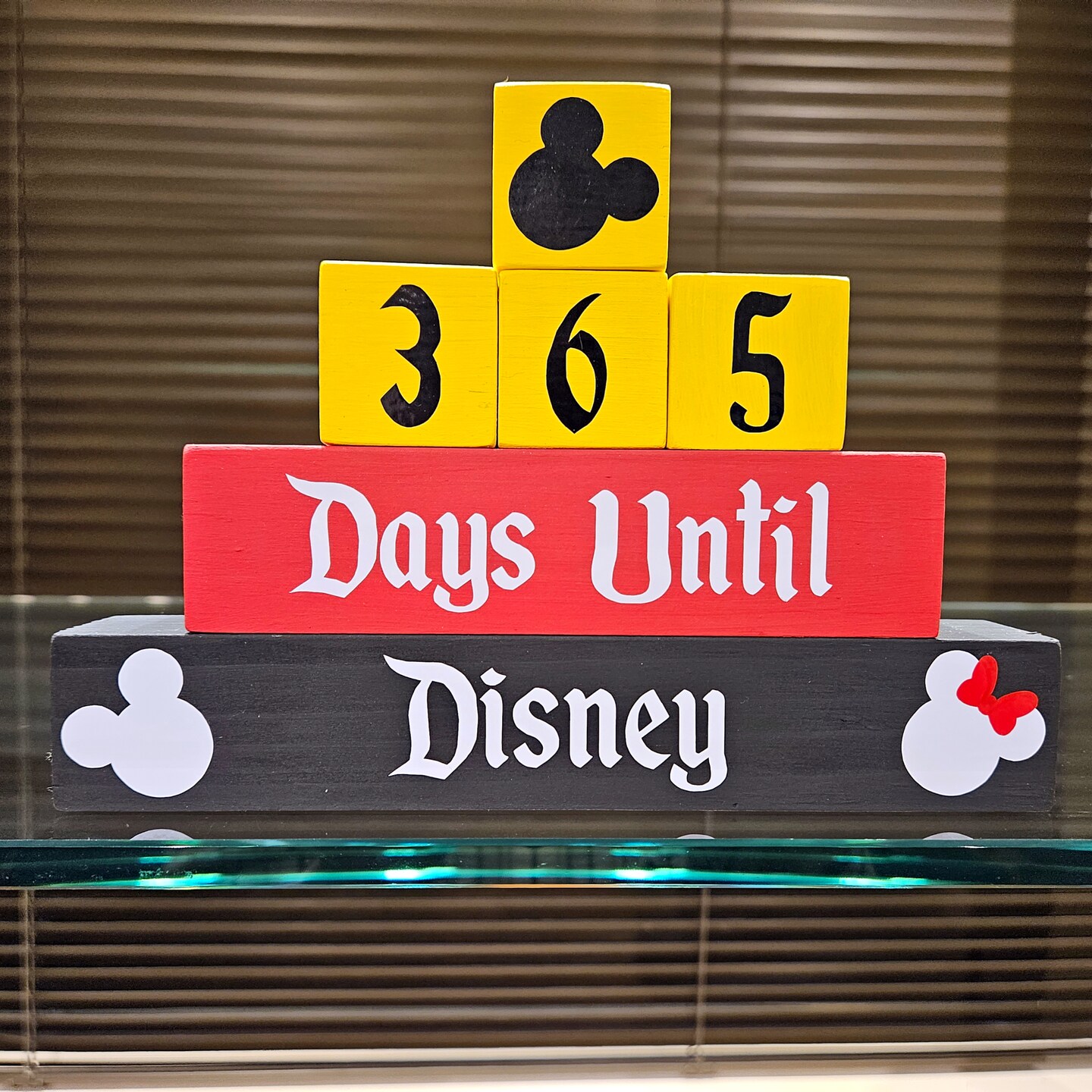 365 Day Disney Countdown Blocks | MakerPlace by Michaels