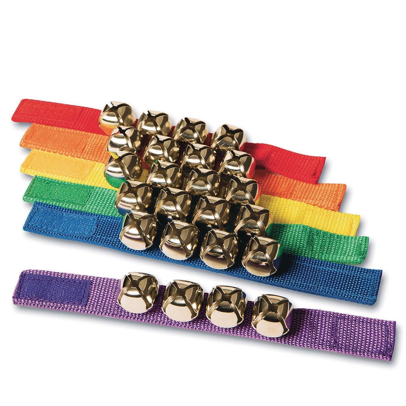 Colorful Wrist and Ankle Bells (Set of 6) | Michaels