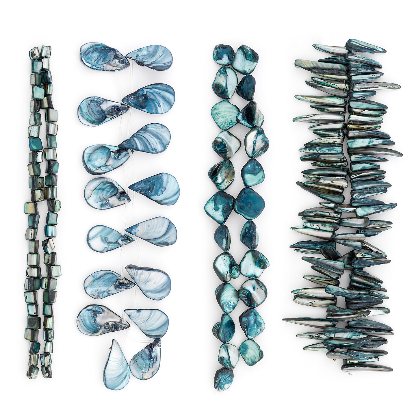 Persephone Sea Shell Beads Collection Value Pack | Blue | Michaels