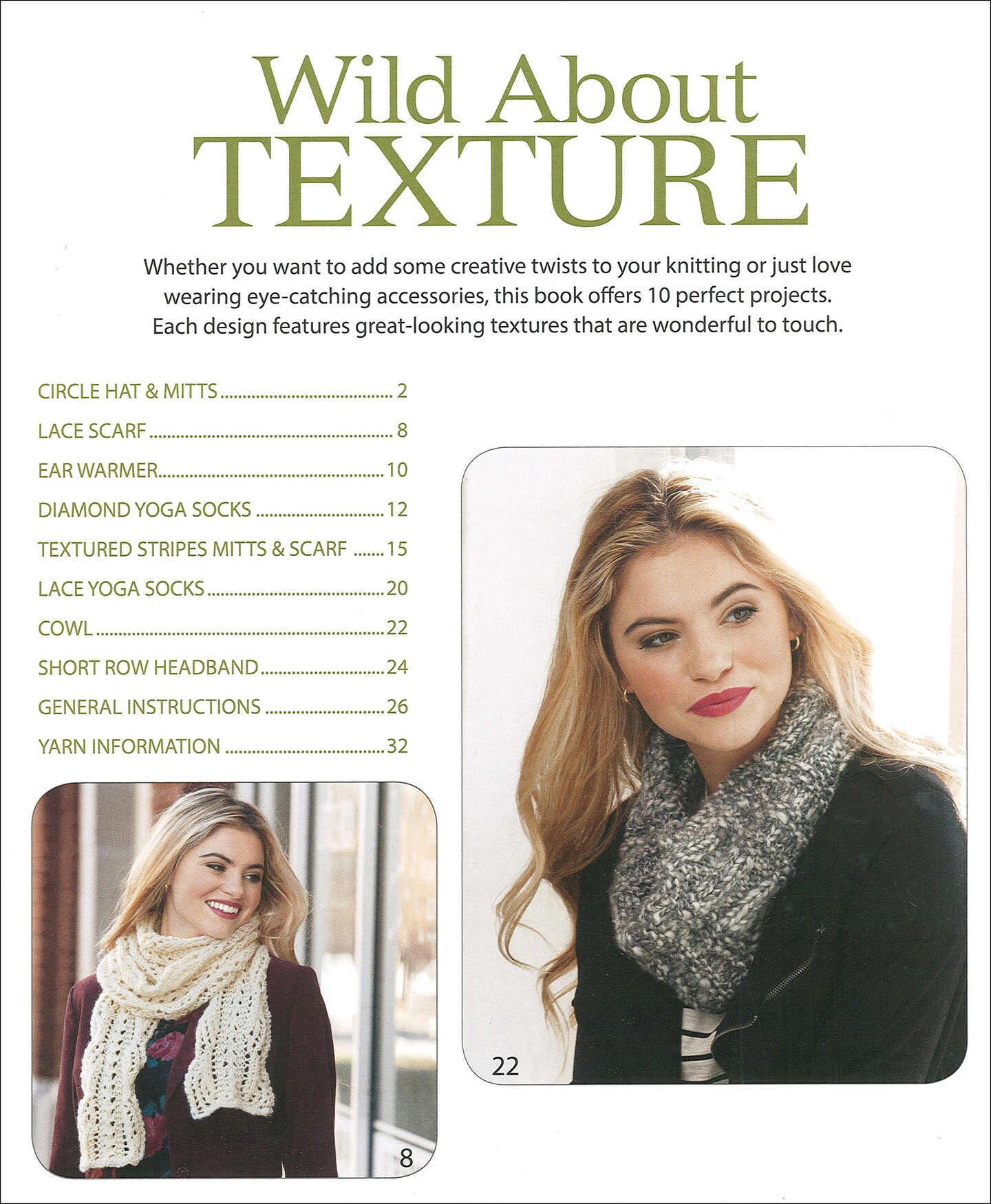 Leisure Arts Wild About Texture Knitting Book | Michaels
