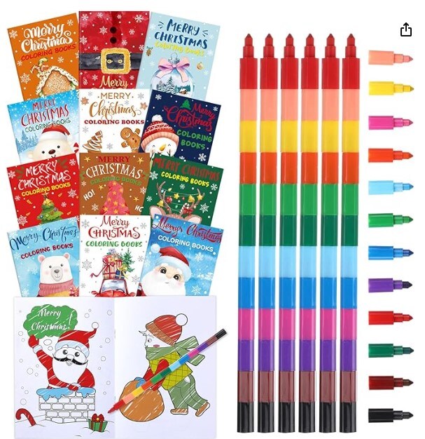 24 Pcs Christmas Coloring Book for Kids Bulk | Michaels 24 Pcs Christmas Coloring Book for Kids Bulk | Michaels