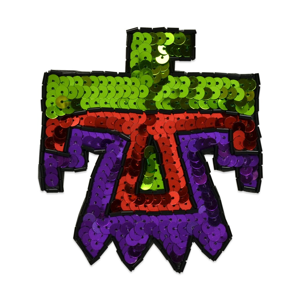3 3/4" x 3 1/4" Thunderbird Sequin Applique/Patch | Michaels