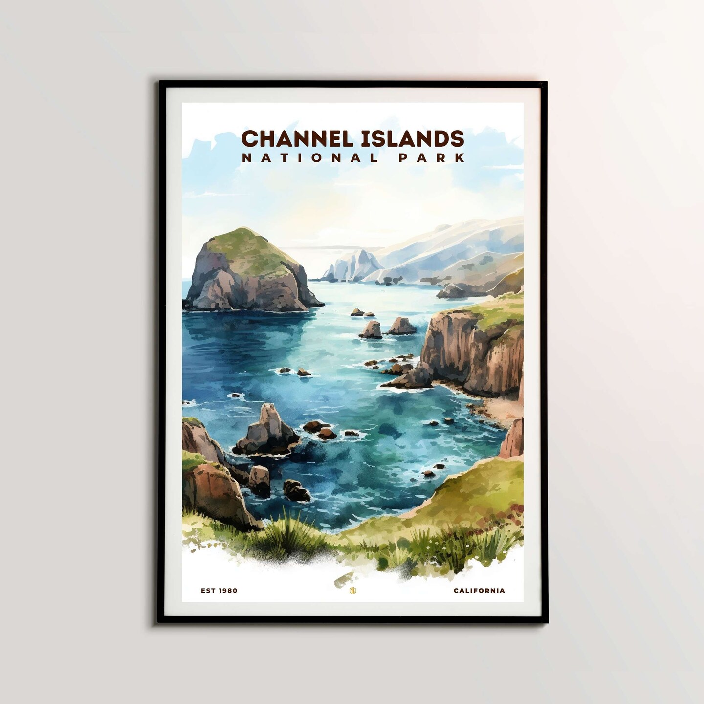 Channel Islands National Park Poster, Travel Art, Office Poster, Home ...