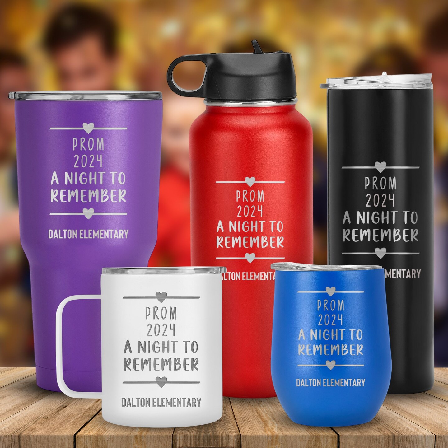 Prom 2024 - A Night To Remember - Personalized Engraved Stainless Steel ...