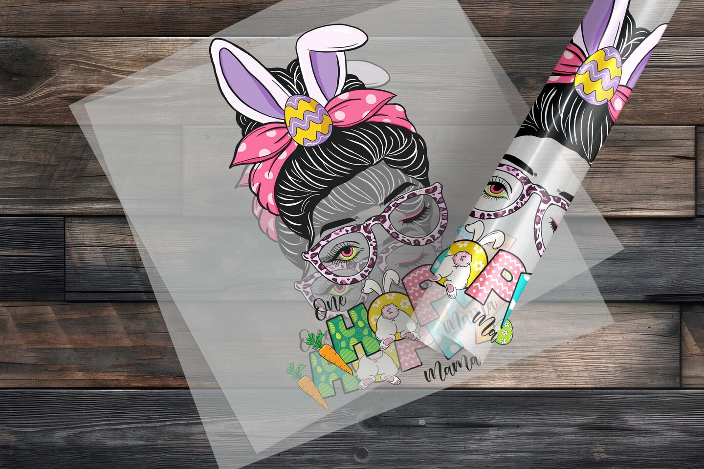 DTF Transfer Print Happy Easter Eggstra Bright 021 Transfer Print ...