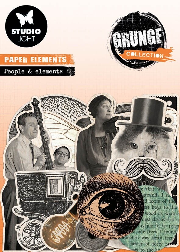 Studio Light Grunge Paper Elements-Nr. 06, People & Elements | Michaels