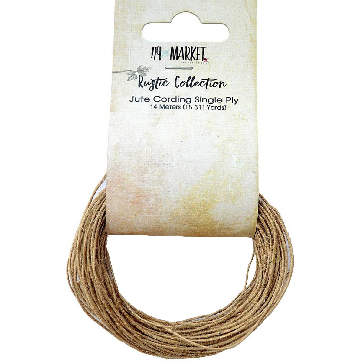 49 And Market Jute Cording 14m-Single Ply | Michaels