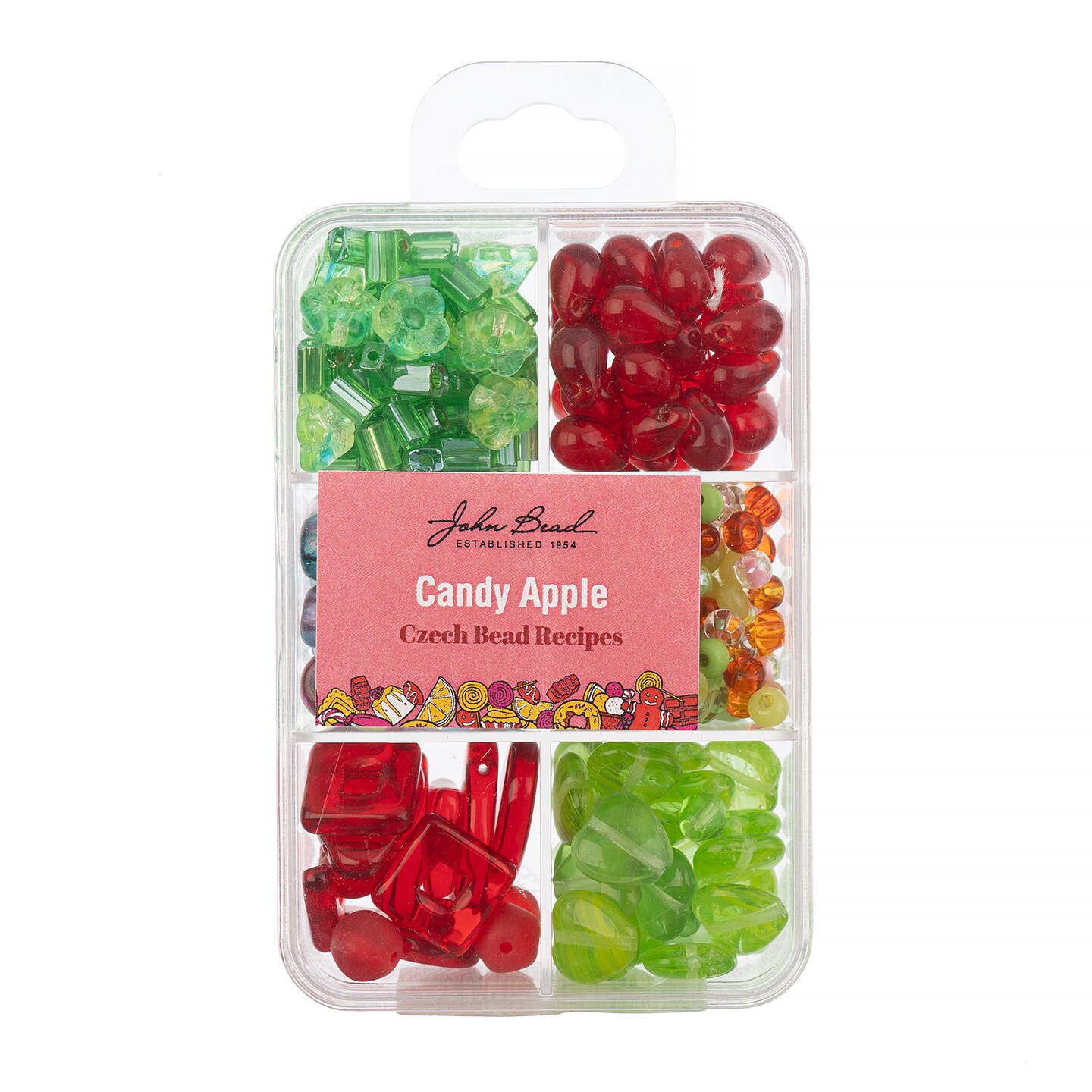 John Bead Recipe Box Czech Glass Beads Kit | Michaels
