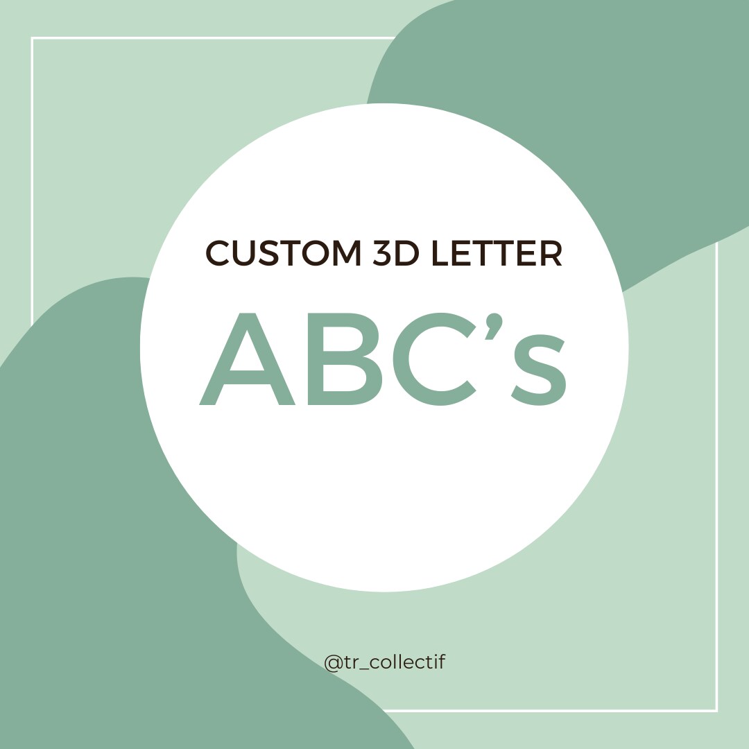 Custom 3D Letter | MakerPlace by Michaels