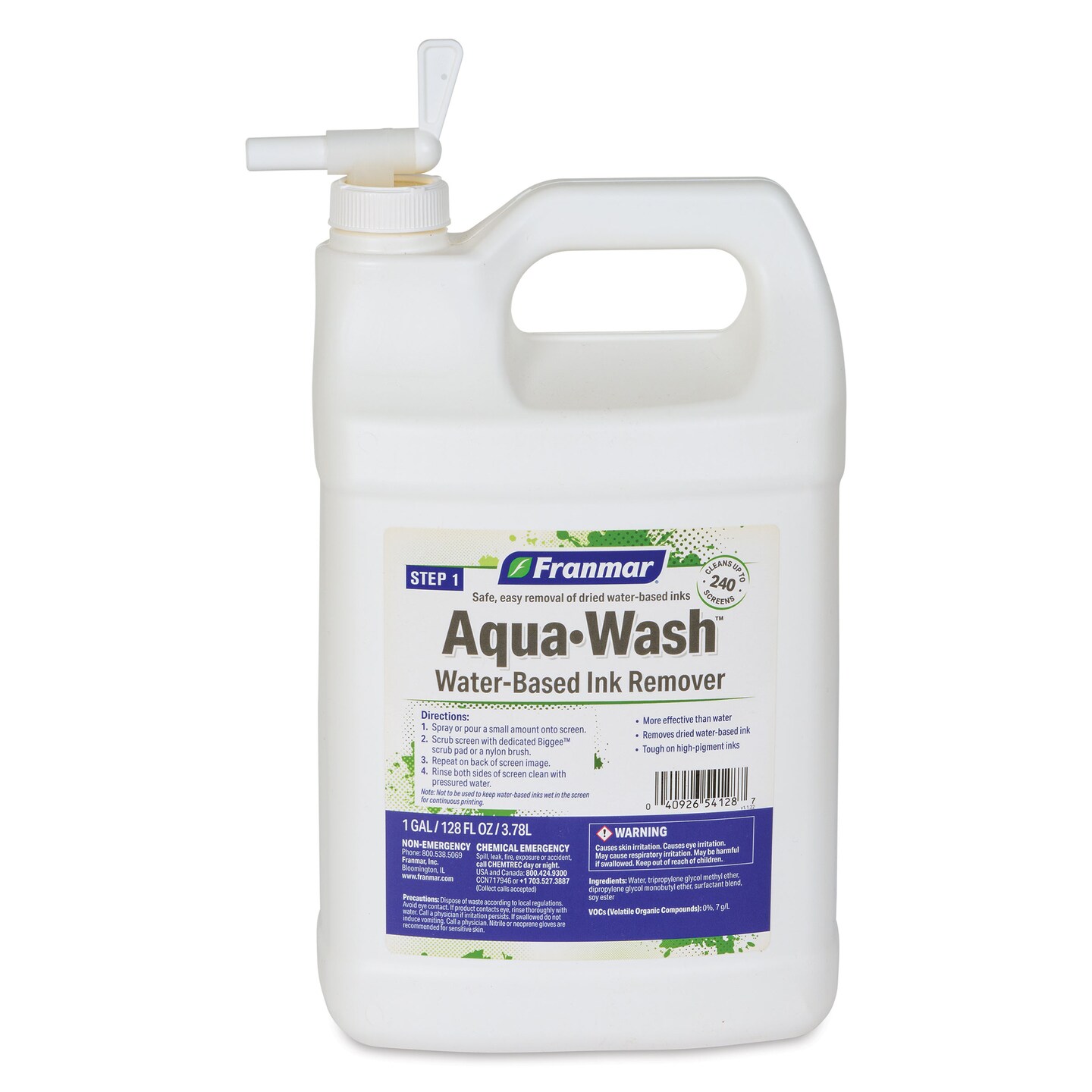 Franmar Aqua-Wash Water-Based Ink Remover - Gallon | Michaels