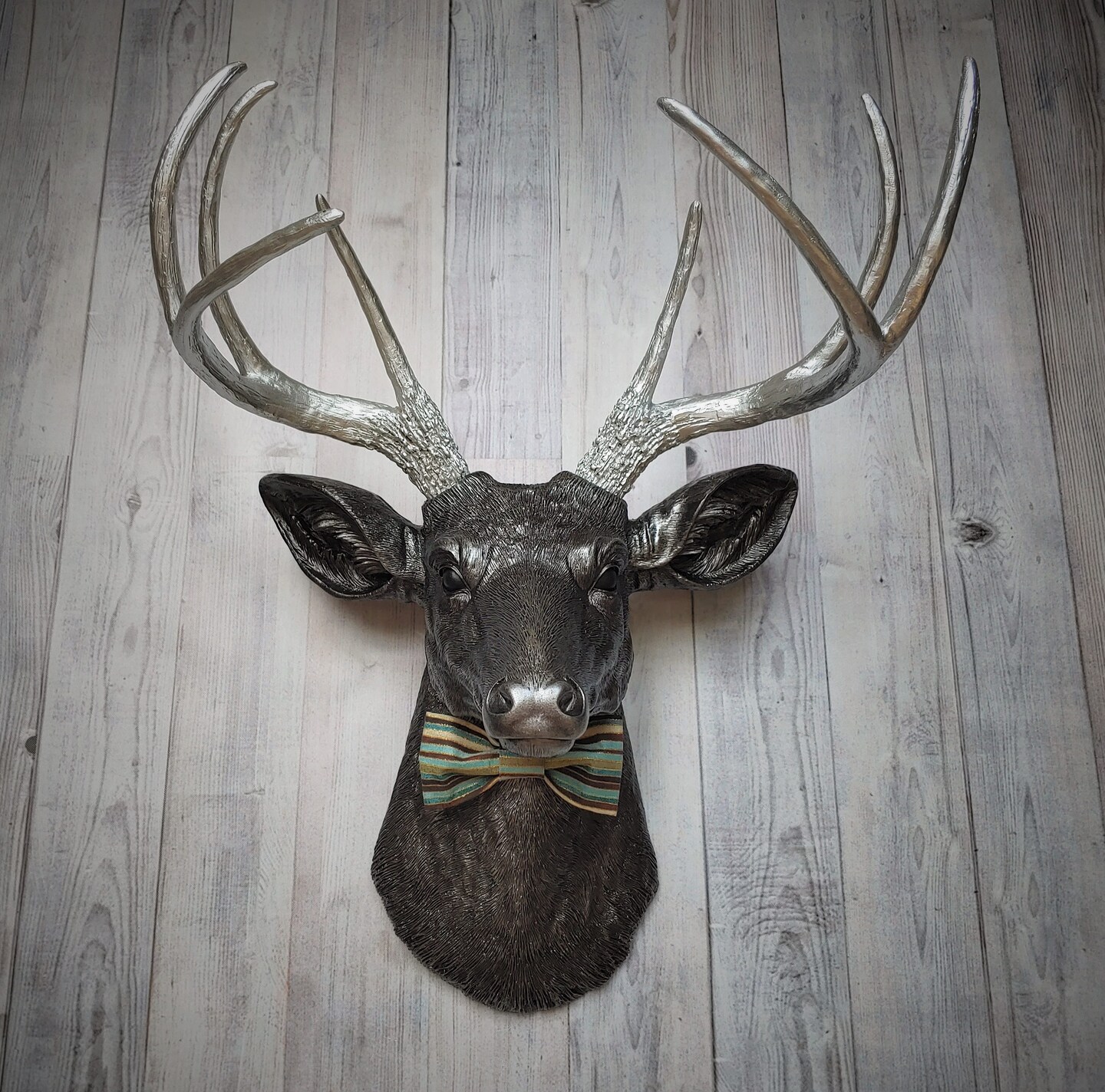 Faux Taxidermy Deer Head Wall Decor, Stag Head Wall Mount | MakerPlace ...