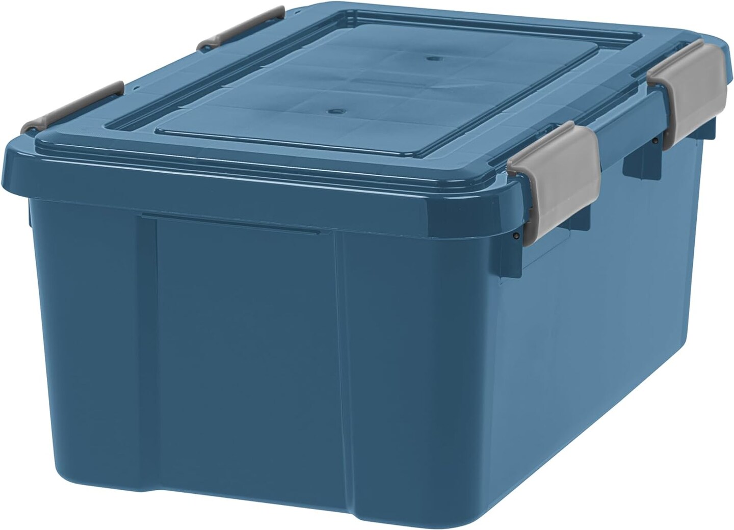 IRIS USA WEATHERPRO Airtight Plastic Storage Bin with Lid and Seal and ...