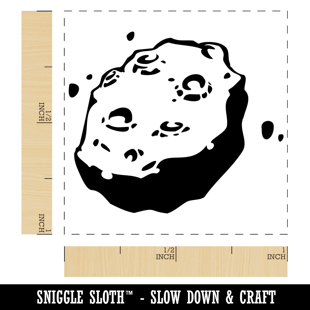 Meteorite Asteroid Space Rock Debris Self-Inking Rubber Stamp Ink ...