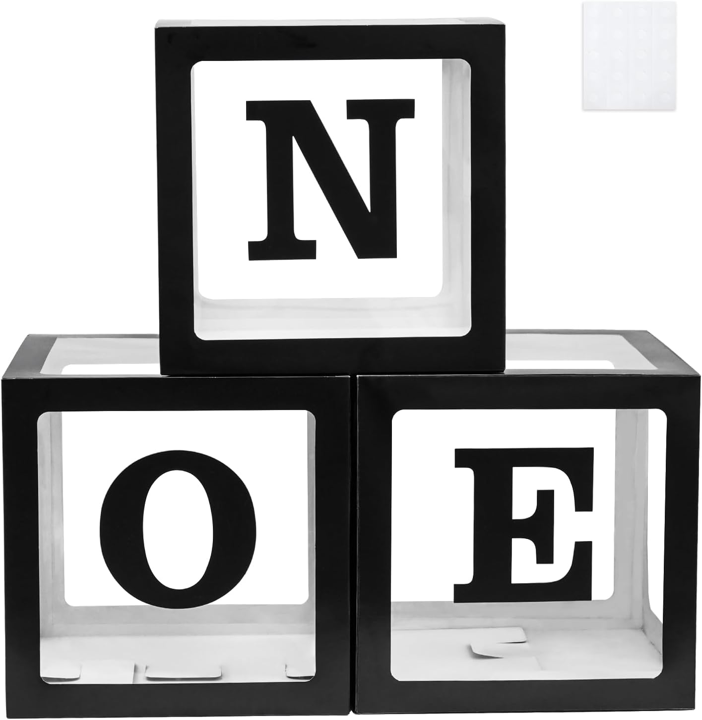 One Boxes for 1st Birthday, 3pcs First Birthday Balloon Decoration for ...