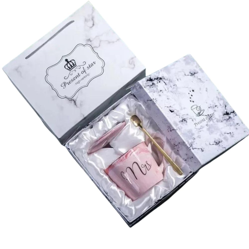 Marble Ceramic Mr and Mrs Coffee Cup Mugs Perfect Gifts | Michaels