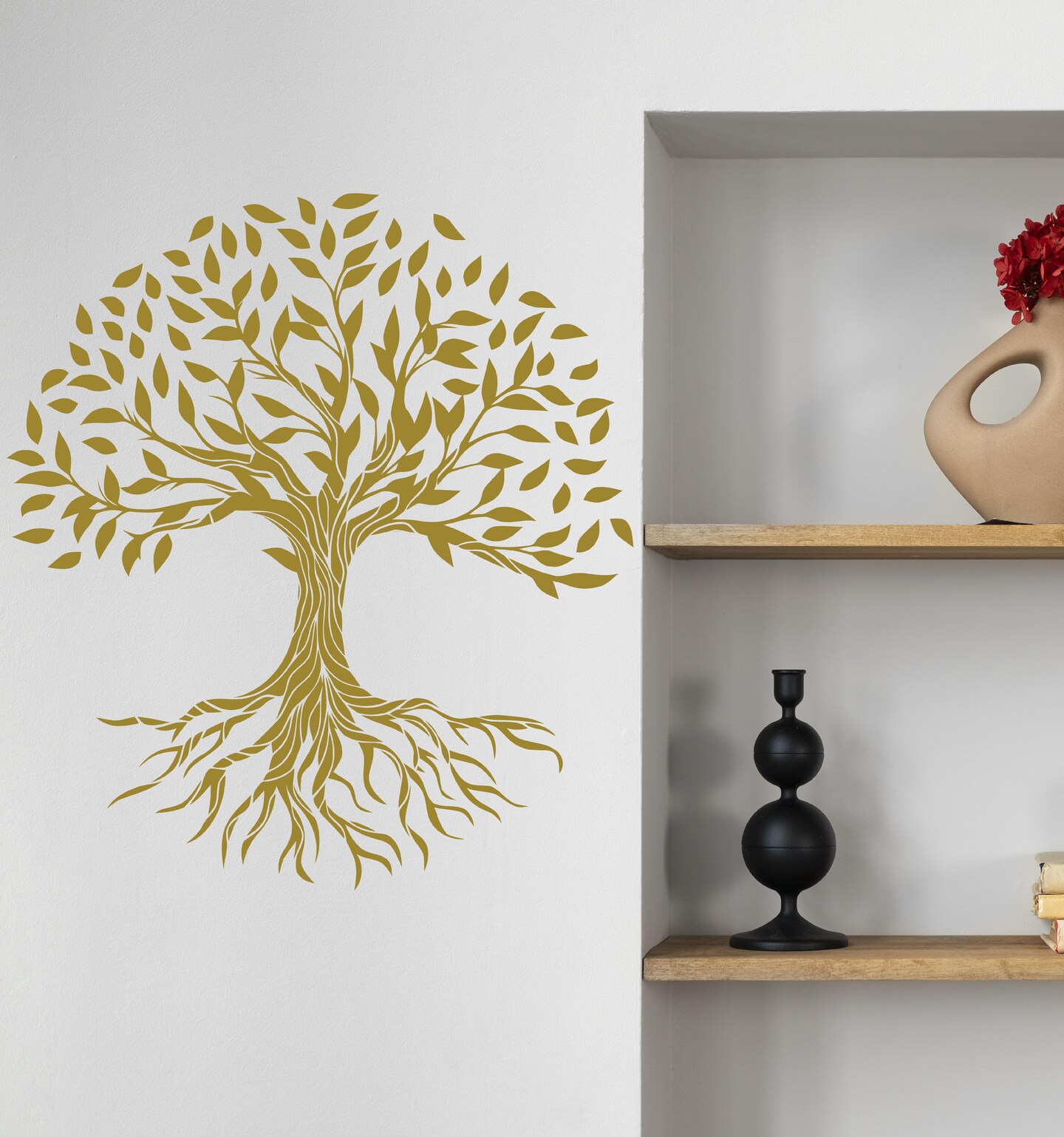 Tree of life vinyl decal, tree decals, inspirational decals, bedroom ...
