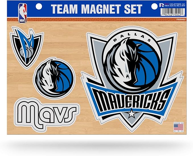 Mavericks Die Cut Team Magnet Set Sheet, 8.5 x 11" | Michaels