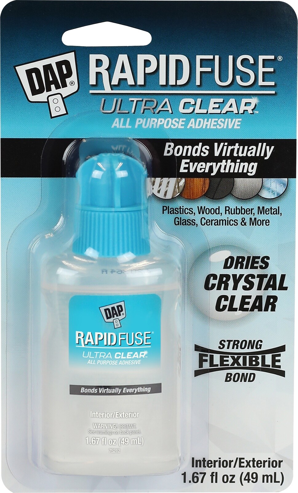 DAP Rapid Fuse Ultra Clear Adhesive-1.67oz | Michaels