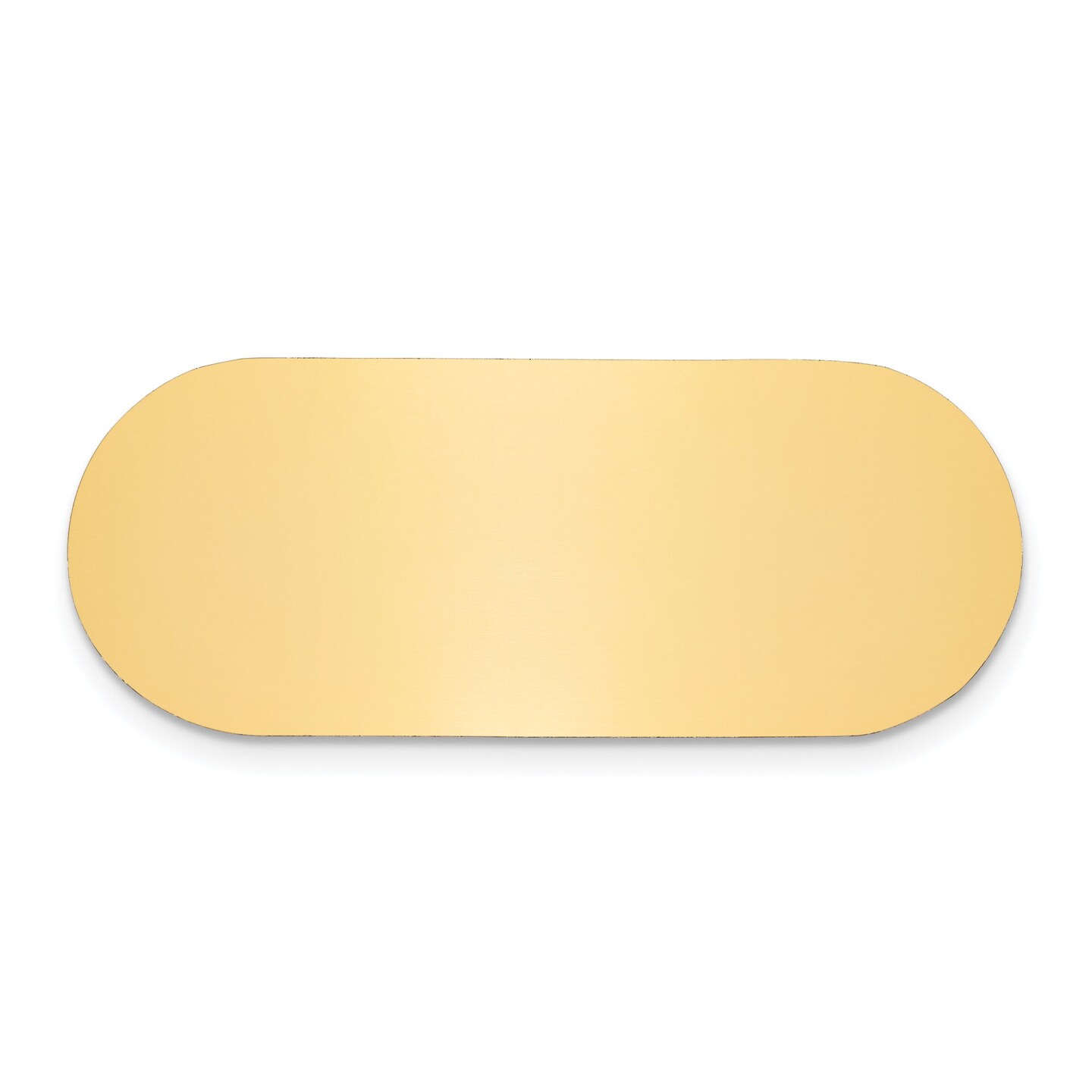 Brass Oval Engraving Plate 3/4"1 7/8" | Michaels