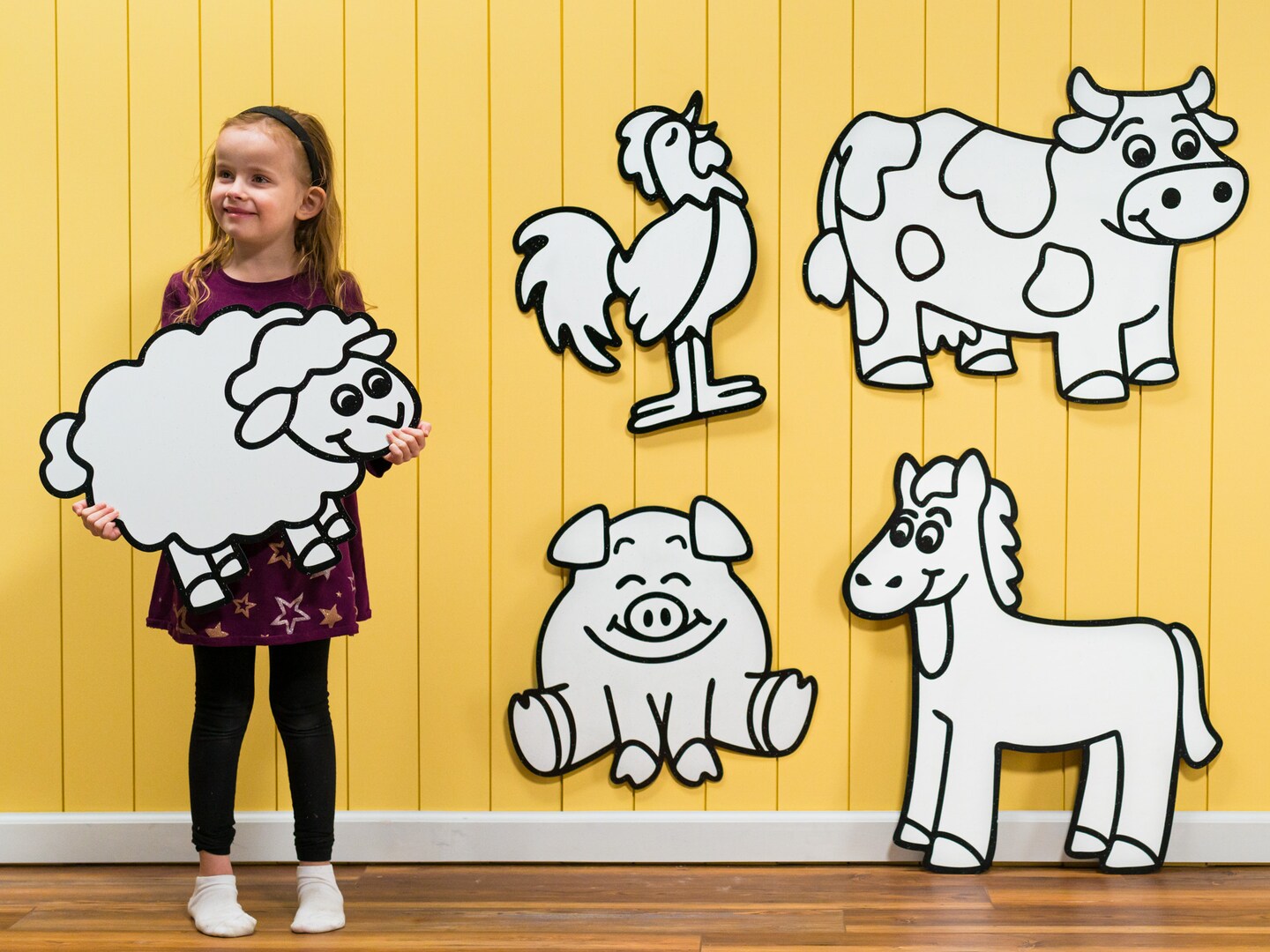 Barnyard Baby Farm Animal 5 Pcs Set | Michaels