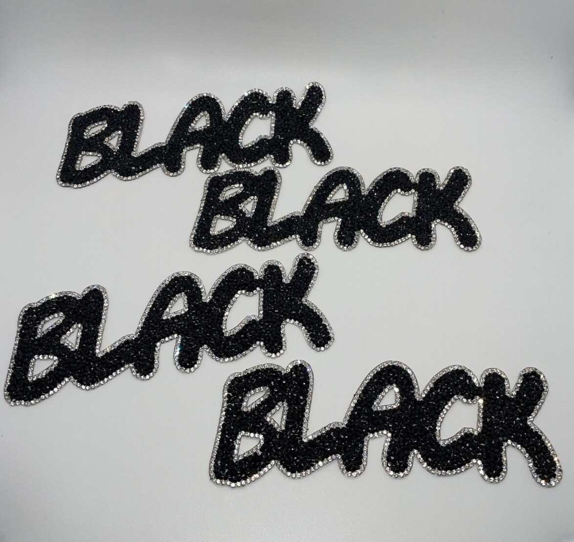 Rhinestone Black Patch | Michaels