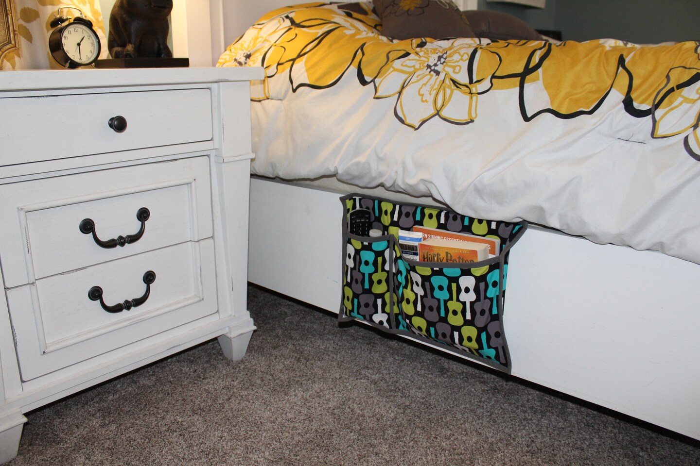 Bed Pockets, Bedside Caddy, Bedroom Organizer Wildlife or Nature Themed ...