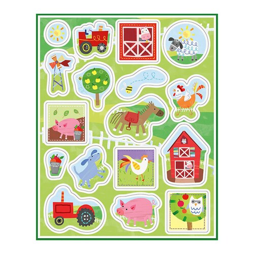 4 Ct Farm Party Sticker Sheets | Michaels