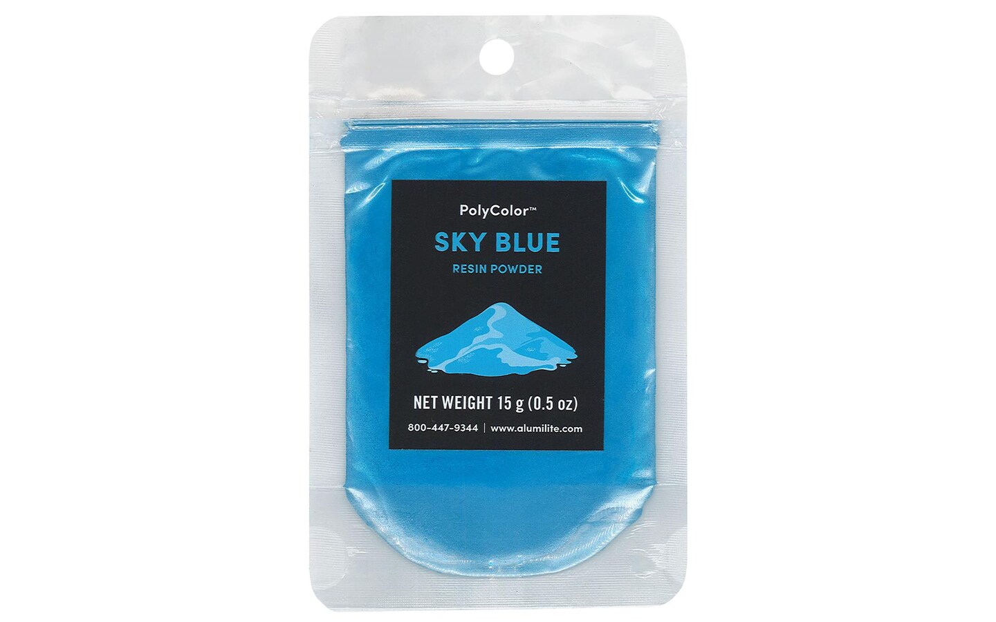 Alumilite PolyColor Resin Powder .5oz Sky Blue | Michaels