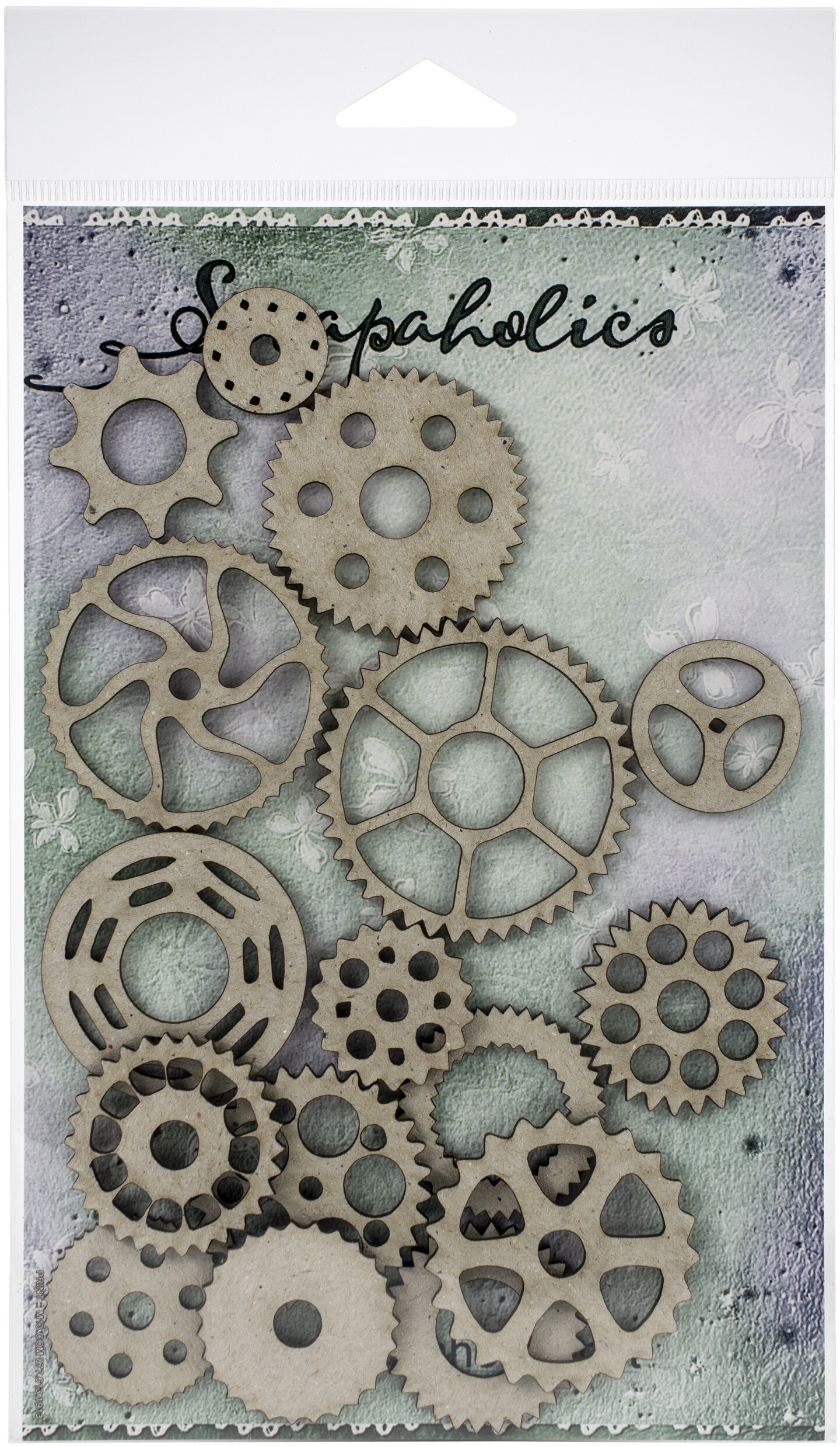 Scrapaholics Laser Cut Chipboard 1.8Mm Thick-Cogs, 16/Pkg, .75"-2 ...