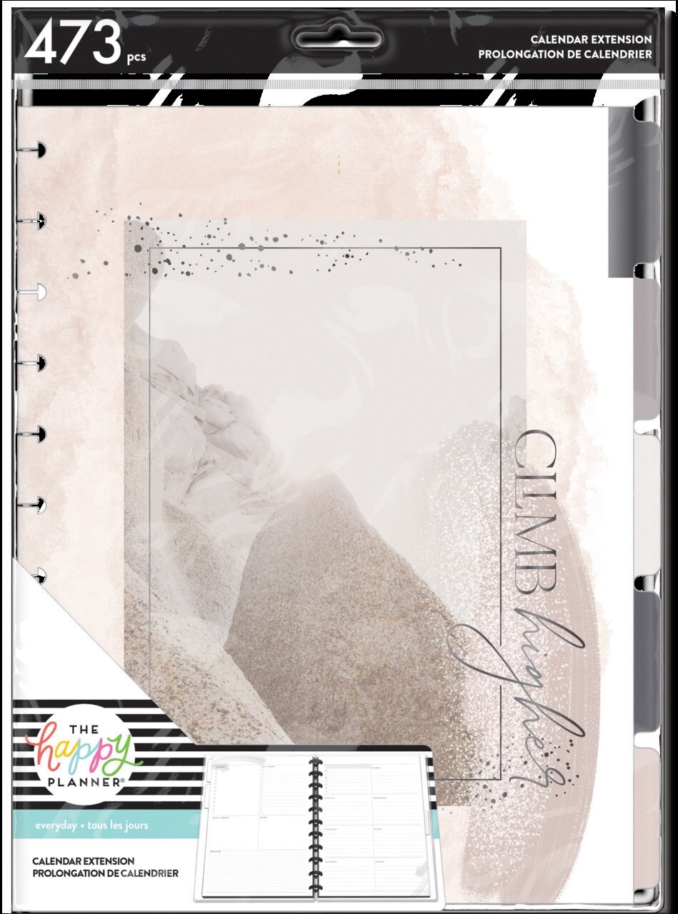 Happy Planner Undated Big Planner Extension Pack-Everyday - Dashboard 473/Pcs | Michaels