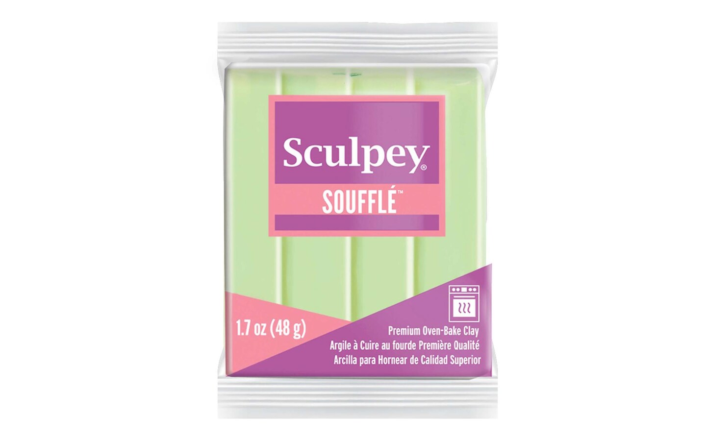 Polyform Sculpey Souffle Clay 1.7oz Pistachio | Michaels