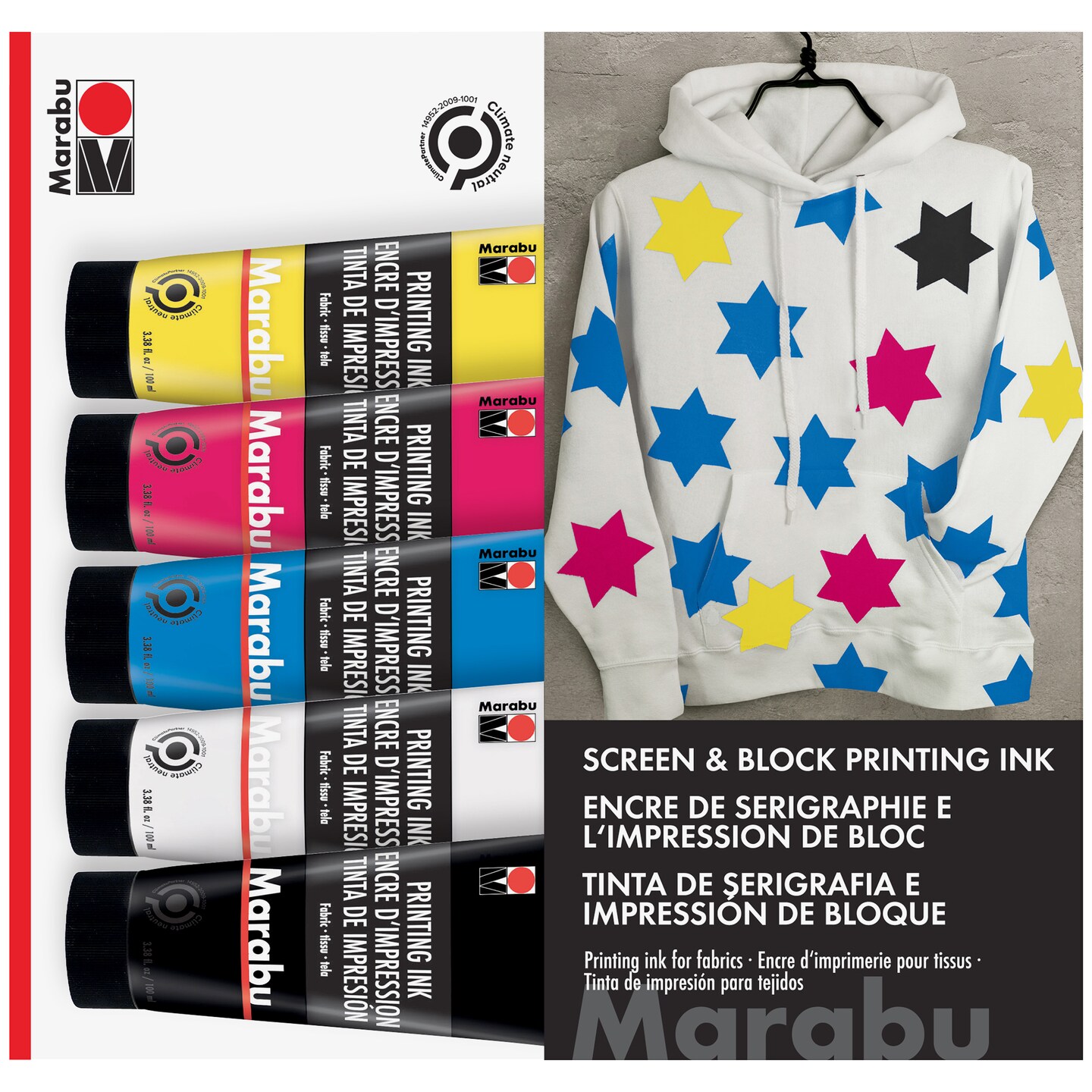 TEXTILE PRINT INK 100ML SET/5 | Michaels