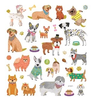 Sticker King Stickers-Dog Play | Michaels