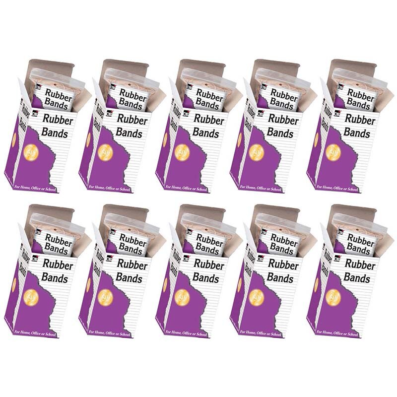 Rubber Bands, 3-1/2" X 1/8", 1/4 Lb Box, 10 Boxes | Michaels