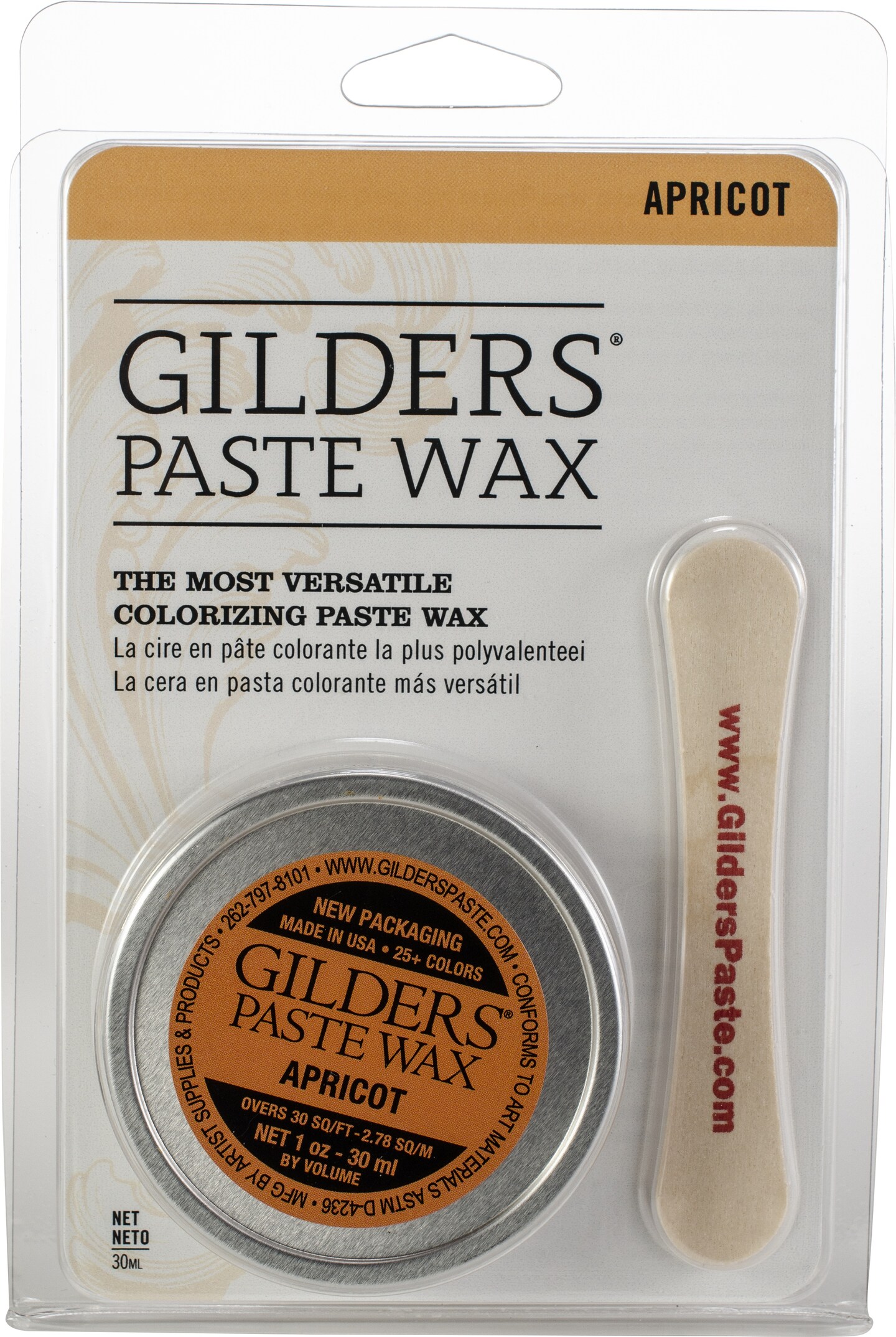 Gilders(R) Paste Wax Finishes 30Ml - Baroque Art-Apricot | Michaels