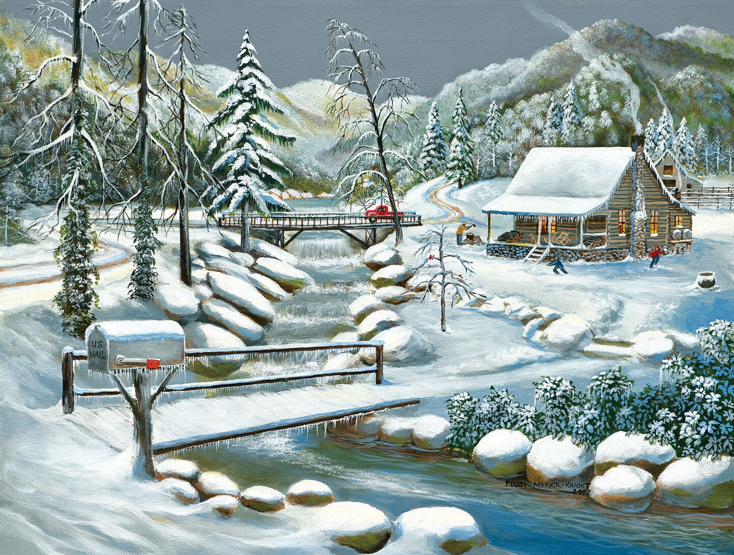 Sunsout Winter Season 300 pc Jigsaw Puzzle 22101, Model: 22101 | Michaels