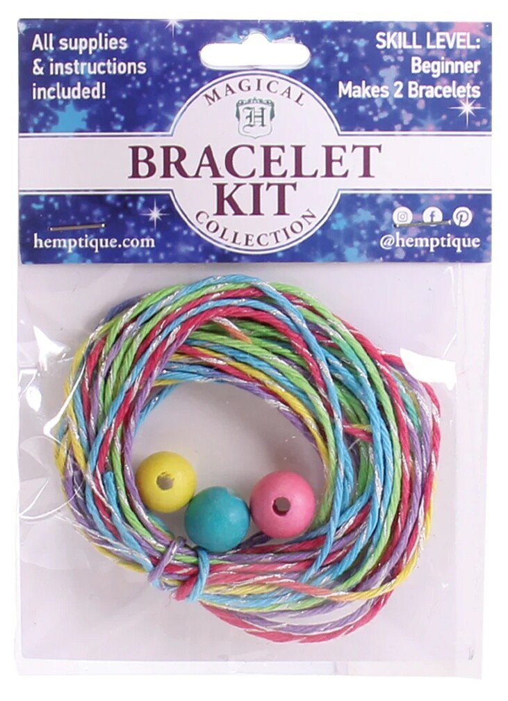 Hemptique Metallic Magical Bracelet Kit | Michaels