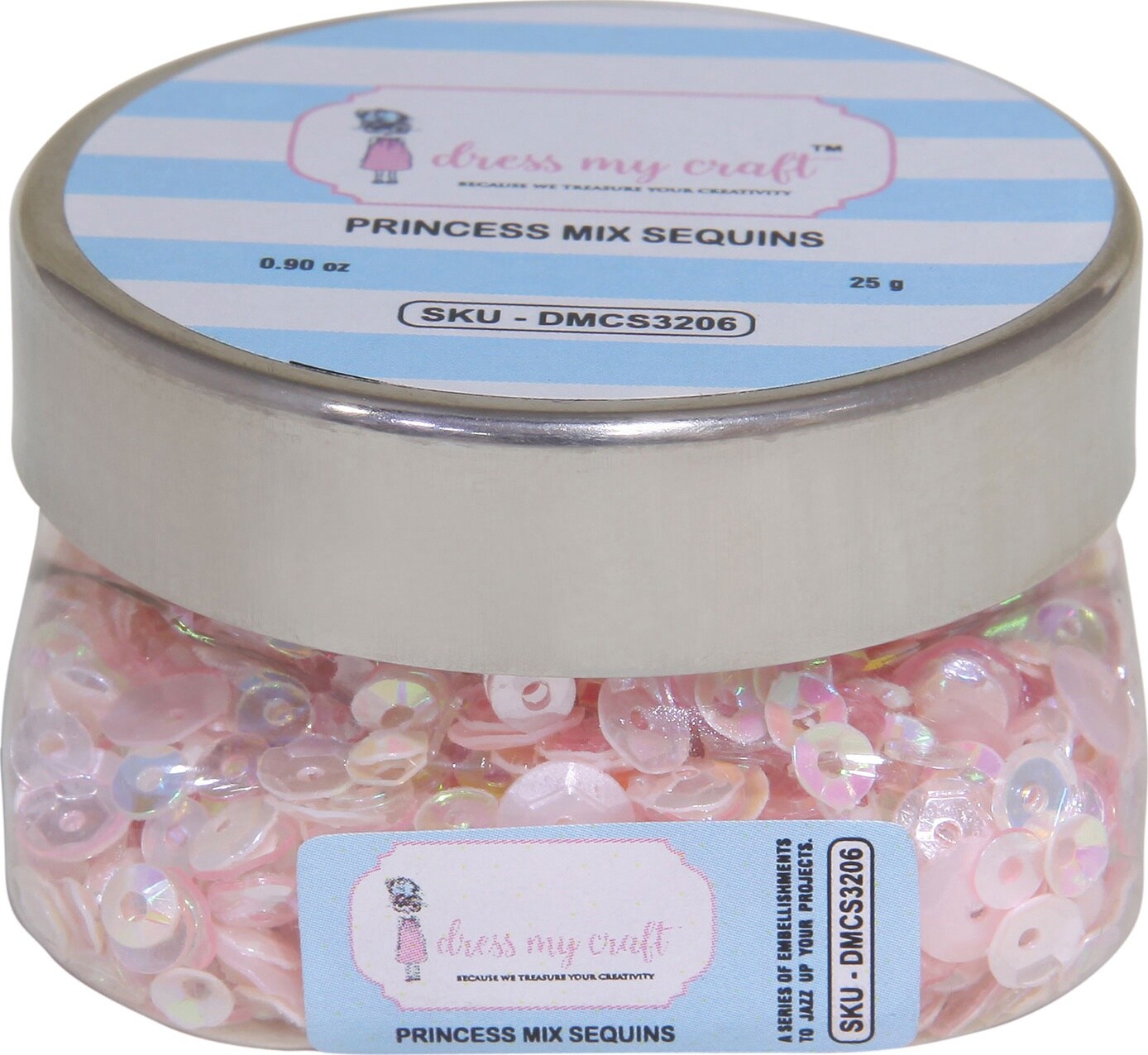 Dress My Craft Sequins 25Gms-Princess Mix | Michaels